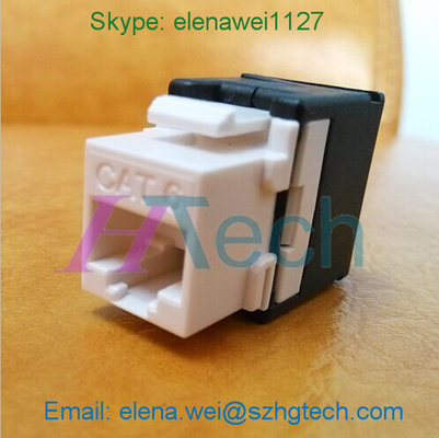 Toolless RJ45 Cat6 Cat6A Keystone Jack supplier