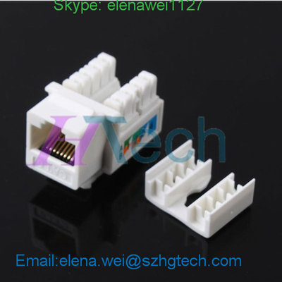 Very Very Hot Female Jack Cat6 Keystone Jack UTP 8P8C RJ45 Jack supplier