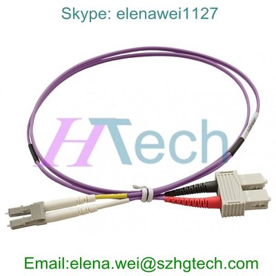 40Gb Duplex SC/LC OM4 Fiber Patch Cable 2.0MM LSZH supplier
