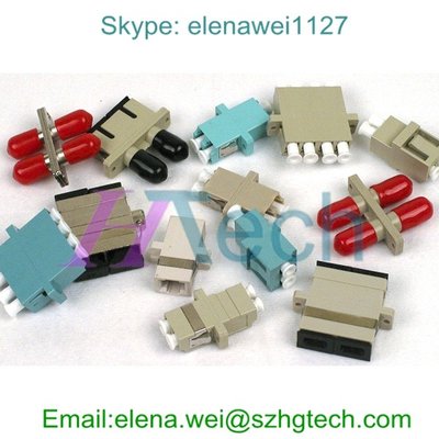 Singlemode Blue Color SC Fiber Optic Adapter LC Optical Adapter supplier