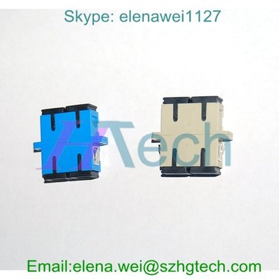 Duplex SC Fiber Optic Adapter Singlemode or Multimode supplier