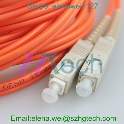 SC/SC Optical Fiber Patch Cord, Simplex/Duplex Fiber Optic Cable, SM/MM Fiber Jumper supplier