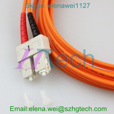 SC/SC Optical Fiber Patch Cord, Simplex/Duplex Fiber Optic Cable, SM/MM Fiber Jumper supplier