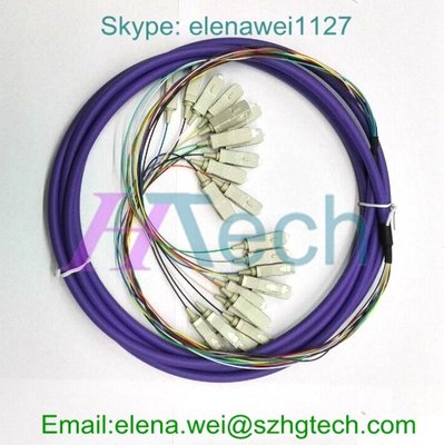 2 Meter SC/UPC-SC/UPC Singlemode Simplex Fiber Optic Patch Cable supplier