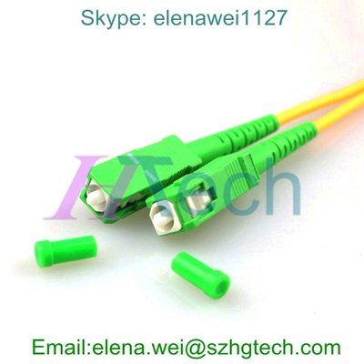 2Meter Simplex Single Mode Patch Cable SC/APC-SC APC supplier