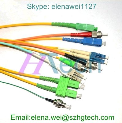 Chinese Fiber Optic Patch Cord Factory ST/FC/SC/LC Fiber Optic Patch Cable Assemblies supplier