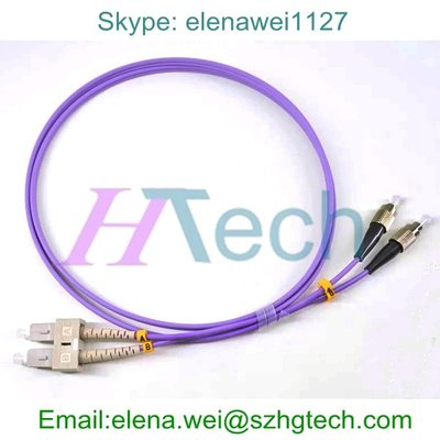 Singlemode Duplex Fiber Optic FC/SC Patch Cord supplier