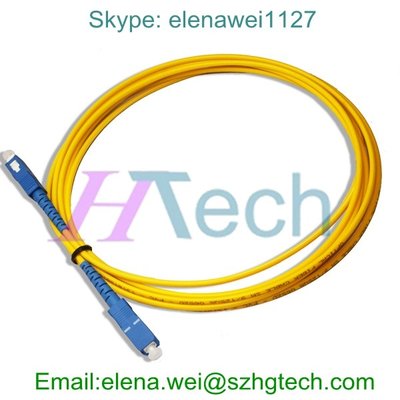 Singlemode Simplex SC/SC Fiber Patch Cables supplier