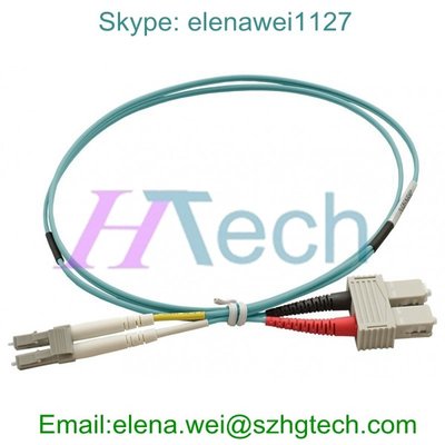 OM4 Fiber Optic Cable Patch Cord SC/LC, Duplex 40Gb Optical Fiber Cable supplier