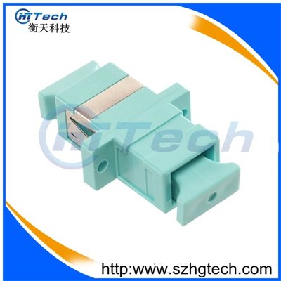 Aqua OM3 LC  Fiber Optic Adapter supplier