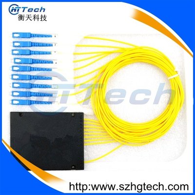 1*8 PLC Fiber Optic Coupler with SC/UPC connector for FTTH supplier
