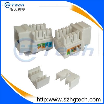 RJ45 Socket Cat6 Keystone Jack UTP 90 Degree supplier