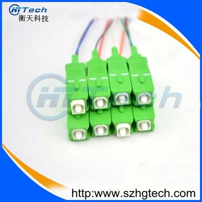 OM1 62.5 /125 SC Fiber Optical Pigtail ,0.9mm OFNP Fiber Optic Cable supplier