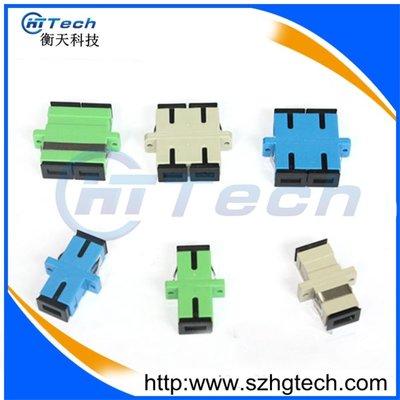 Aqua Color Optical Fiber Adapter SC OM3 Duplex supplier