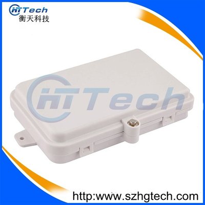 Wall Mount 4Core SC Fiber Optic Distribution Box, 4 Port FTTH Fiber Optic Customs Box supplier