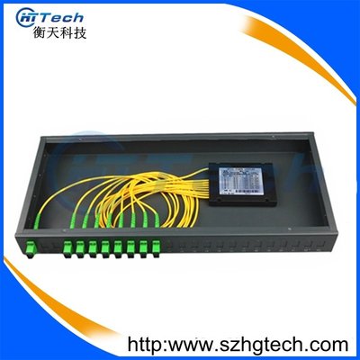 ABS Box Fiber Optic 1x64 PLC Splitter With SC/APC Connector For FTTH supplier