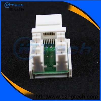 AMP Cat5e Keystone Jack RJ45 Jack  White Color supplier
