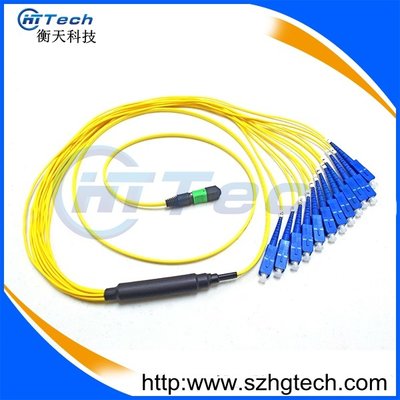 MPO-LC OM3 Patch Cord Fiber Optic Patch Cable supplier