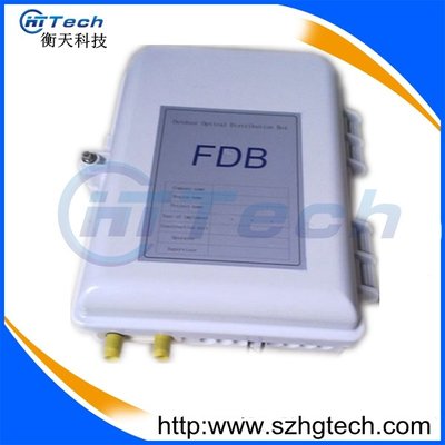 SC UPC connector 16 Port Fiber Optic Terminal Box/16Core Fiber Distribution Box supplier