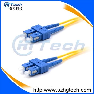 SC/SC Duplex Patch Cable OM3 Fiber Optic Cable supplier