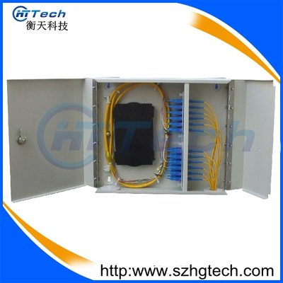 24Core Indoor SC Fiber Optic Distribution Box, Wall Mount Fiber Optic Terminal Box supplier