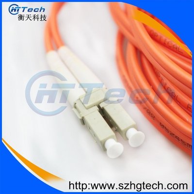 62.5/125um Multimode Zipcord LC/LC Fiber Cable,PVC/LSZH Jacket supplier