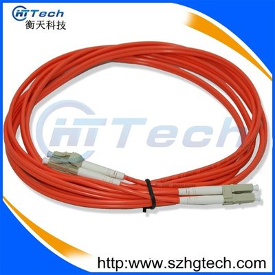 62.5/125um Multimode Zipcord LC/LC Fiber Cable,PVC/LSZH Jacket supplier