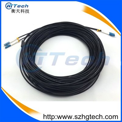 Singlemode Duplex 2Core Armoured Fiber Optic Patch Cable SC-SC supplier
