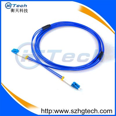 Singlemode Duplex 2Core Armoured Fiber Optic Patch Cable SC-SC supplier