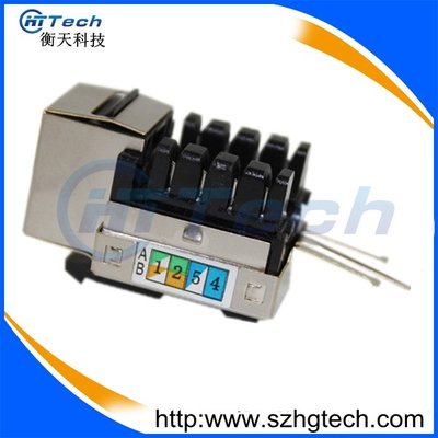 Cat6 STP Keystone Jack, FTP RJ45 Jack supplier