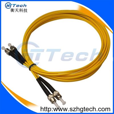 Singlemode/Multimode Zipcord ST-ST Optical Fiber Cable supplier
