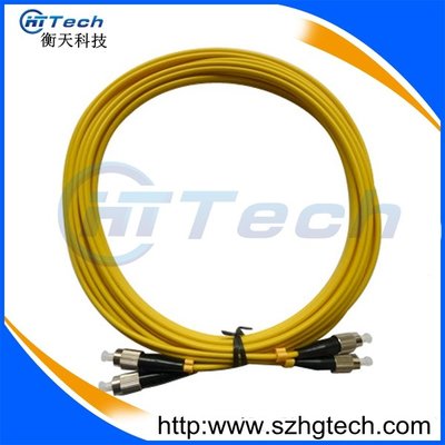 Multimode Duplex FC To FC Fiber Patch Cord Cable supplier