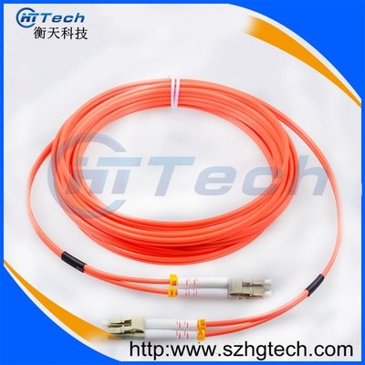 LC Fiber Patch Cord Indoor Multimode Duplex LC To LC Fiber Optic Patch Cable supplier