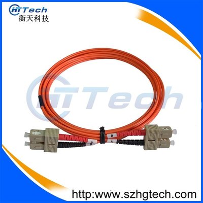 Multimode Duplex SC To SC Fiber Jumper supplier