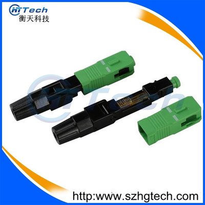 FTTH SC Fiber Optic Fast Connector Drop Cable SC Optic Fiber Quick Connector supplier