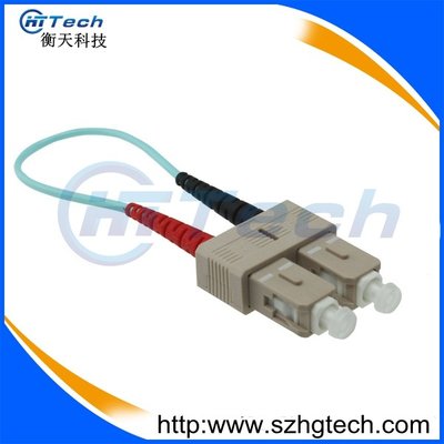 SC Loopback Singlemode Multimode With Black and Red Color Boot supplier