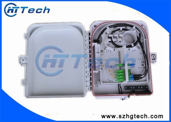 1x8 /1X16 PLC Wall Mounted ftth Distribution Box with PLC Splitter supplier