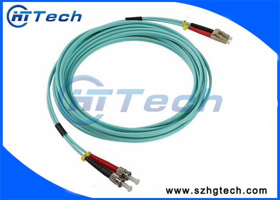 LC-ST 50/125 OM3 Duplex 2.0MM Fiber Optic Patch Cord , 10Gb Fiber Optic Patch Cable supplier