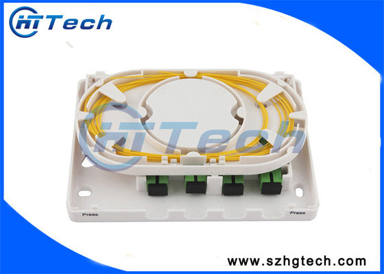 FTTH 4 Port Mini Fiber Optic Terminal Box, 4Core Fiber Distribution Box supplier
