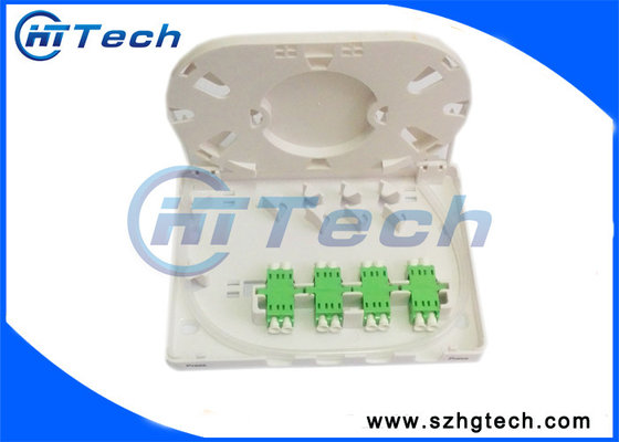 FTTH 4 Port Mini Fiber Optic Terminal Box, 4Core Fiber Distribution Box supplier