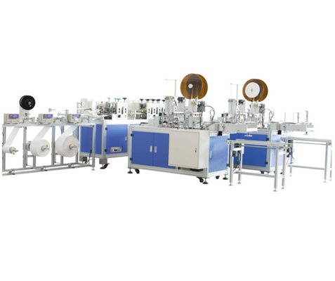 3 layer Face Mask Manufacturing Machine / Non Woven Mask Making Machine