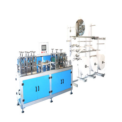 Ultrasonic Dust Folding Face Mask Production Line / Surgical Blank KN95 Mask Machine
