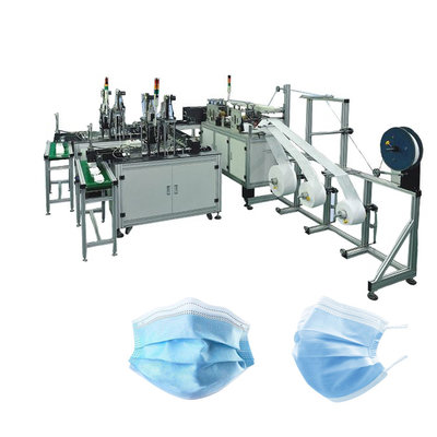 Semi Automatic Face Mask Production Line / Face Mask Manufacturing Machine