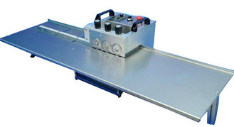 China Aluminium PCB Depanelizer With Three Groups Blades For LED Panel supplier