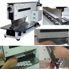 China Air Driven PCB Separator With High Speed Steel Linear Blades PCB Cutting supplier