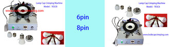 China LED Lighting Bulb Cap Crimping Punching For E27 B22 Lamp Cap Nailing Crimping supplier