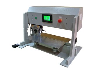 China Auto PCB Separator With Conveyor Belt PCB Assembly PCB Depaneling Machine supplier