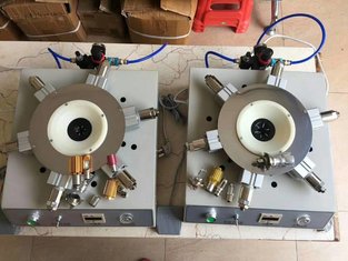 China Lamp Cap Crimping Punching Machine For E27 B22 E40 LED Bulb Cap Punching supplier