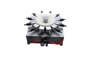 China LED Bulb Cap Crimping Punching Machine For B22 E27 Lamp Cap Holder Crimping supplier
