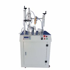 China Automatic Glue Dispensing Robot For LED Bulb Cap With 8 Jig CE Approval supplier